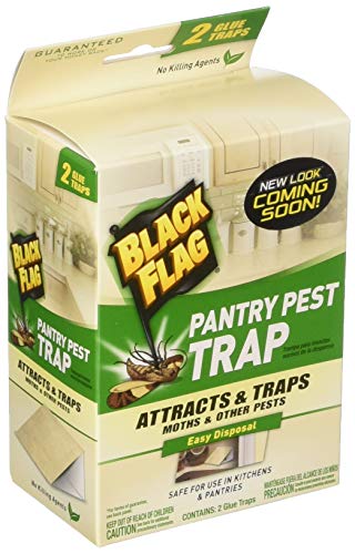 Black Flag Pantry Pest Traps - 8 Total(4 Packages with 2 Traps Each)