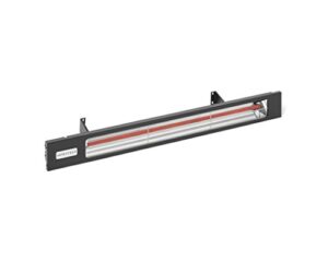 infratech sl series model sl1624bl slimline black shadow 29-1/2" single element 1,600 watt 240 volt quartz heater with matte black housing