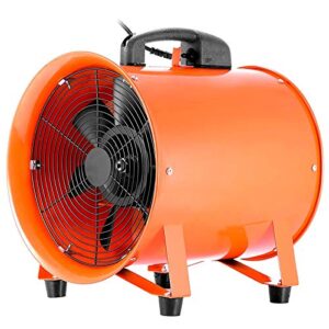 orangea utility blower fan 12 inch 0.7hp 2295 cfm 3300 rpm portable ventilator high velocity multifunctional ventilator fume extractor (12 inch)