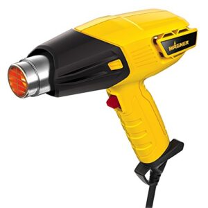 wagner spraytech 0503059 furno 300 heat gun, dual temp 750ᵒf & 1100ᵒf heat settings, electric heat gun for paint removal, bending pvc, crafts and more