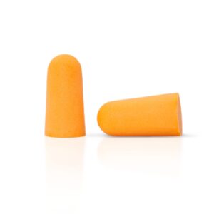 JORESTECH Safety Ultra Soft Foam Ear Plugs Orange Excellent for Noise Reduction Packed in Pairs 32dB NRR 34 dB SNR (200 Pair)