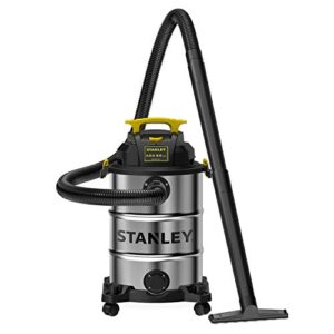 stanley sl18117 wet/dry vacuum, 8 gallon, 4 horsepower, 4.0 hp, silver