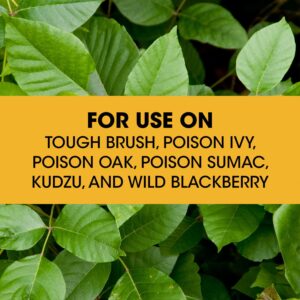 Roundup Ready-To-Use Poison Ivy Plus Tough Brush Killer, for Weeds, Grass, Stumps and Vines, Trigger Sprayer, 1 gal