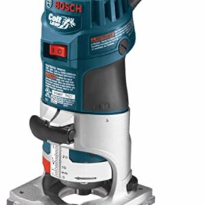 BOSCH PR20EVS Router Tool, Colt 1-Horsepower 5.6 Amp Electronic Variable-Speed Palm Router