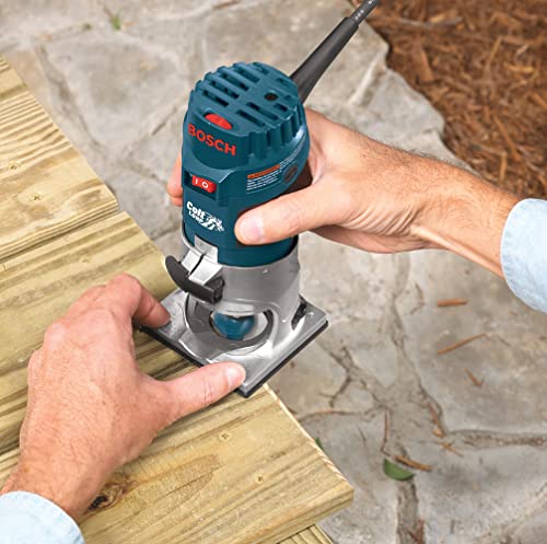 BOSCH PR20EVS Router Tool, Colt 1-Horsepower 5.6 Amp Electronic Variable-Speed Palm Router