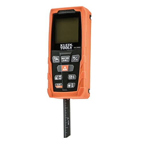 Klein Tools 93LDM65 Laser Distance Measure 98-Foot, Digital Backlit LCD, Distance, Area, Volume, Pythagorean