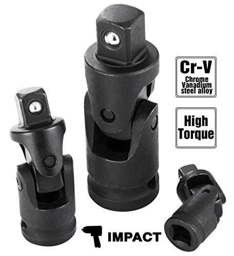 EPAuto Impact Universal Joint Set, Cr-V,3 Pieces