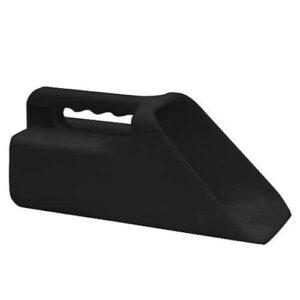 buyers products 9031110 plastic salt scoop, black