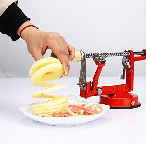 3in1 Apple Slinky Machine Peeler Corer Potato Fruit Cutter Slicer