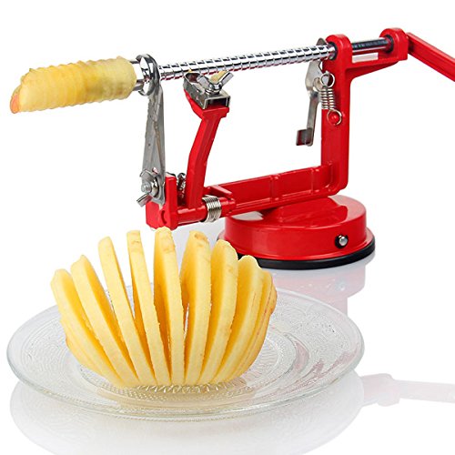 3in1 Apple Slinky Machine Peeler Corer Potato Fruit Cutter Slicer