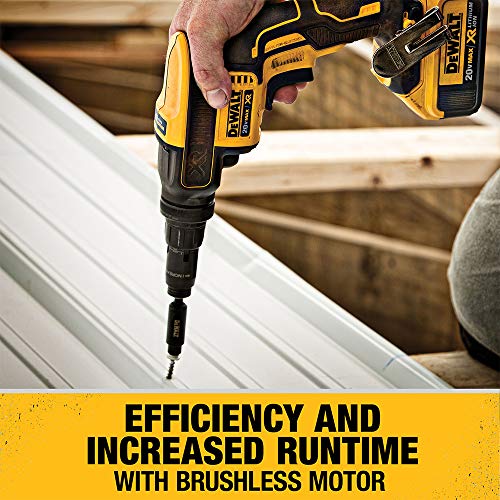 DEWALT 20V MAX* XR Screw Gun with Adjustable Torque and Clutch, Brushless (DCF622M2)