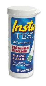 test strip, chlorine dioxide, pk50