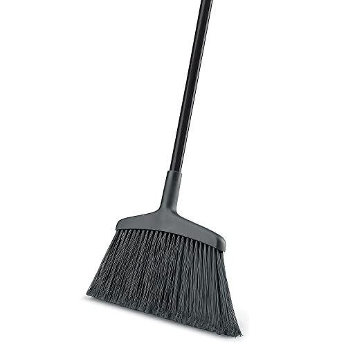 Wide Angle Broom,Black,55" L x 15" W