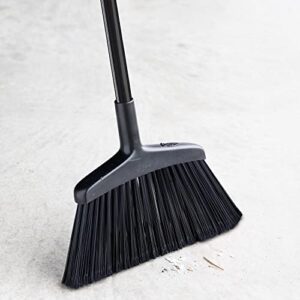 Wide Angle Broom,Black,55" L x 15" W