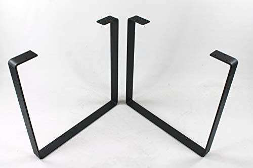 Powdercoated Steel Dining Table Legs-Choose Your Height and Width