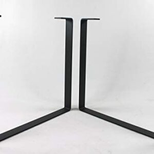 Powdercoated Steel Dining Table Legs-Choose Your Height and Width