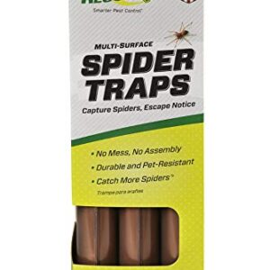 RESCUE! Spider Traps – Catches Brown Recluse, Hobo Spiders, Black Widows & Wolf Spiders – 3 Traps