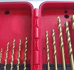 High Speed Drill Bit Set - 15 Pc