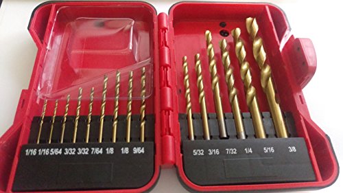 High Speed Drill Bit Set - 15 Pc