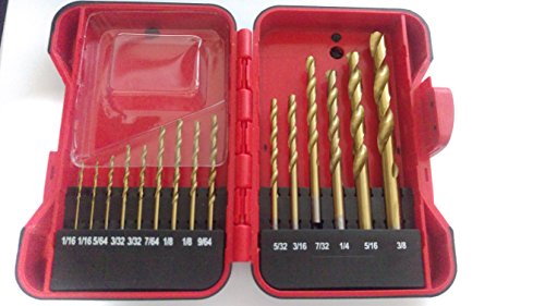 High Speed Drill Bit Set - 15 Pc