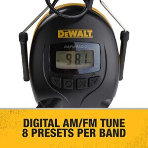 DeWalt DPG15 Industrial Safety Electronic Hearing Muff