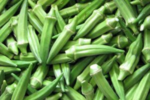 okra seeds- clemson spineless- 100+ seeds