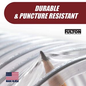 4 inch diameter x 10 foot long Ultra Flex Clear Vue Heavy Duty PVC Dust Debris and Fume Collection Hose MADE IN USA!