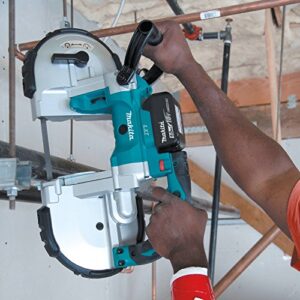 Makita XBP02TX 18V LXT Lithium-Ion Cordless Portable Band Saw Kit (5.0Ah),