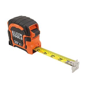 klein tools tape measure 30-foot magnetic double-hook (86230)