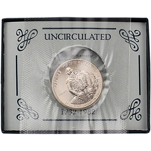 1982 S US Commemorative Uncirculated Silver Half Dollar George Washington 50C OGP US Mint (1/2) Proof DCAM US Mint