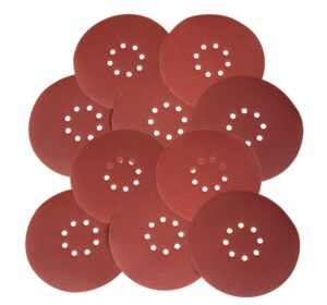 wen 6369sp120 120-grit hook and loop 9-inch drywall sander sandpaper, 10-pack