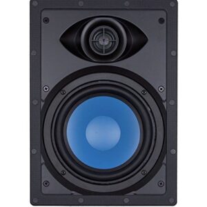 InwallTech TM6W 250 Watts in-Wall Speakers (Pair, White)