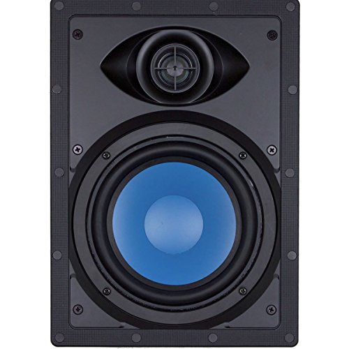 InwallTech TM6W 250 Watts in-Wall Speakers (Pair, White)