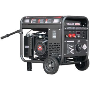 tomahawk 15 hp engine driven portable 2,000 watt generator with 210 amp stick and tig welder with kit