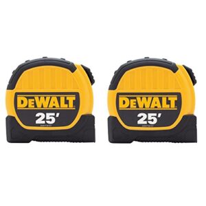 dewalt 25 ft. tape measures (2-pack)