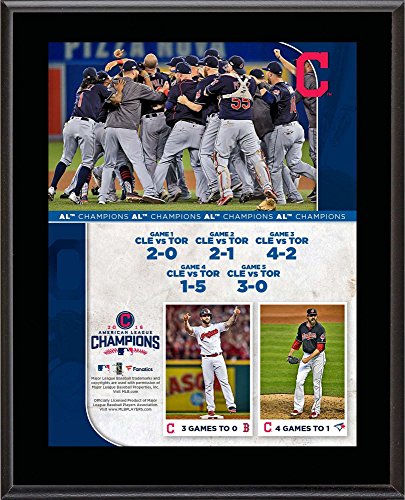 Cleveland Indians 2016 MLB American League Champions 10.5" x 13" Sublimated Plaque - MLB Team Plaques and Collages