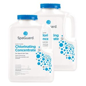 spaguard chlorinating concentrate (5 lb)(2 pack)