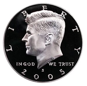 2005 s gem proof kennedy half dollar us coin half dollar uncirculated us mint