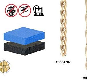 Amana Tool - HSS1200 High Speed Steel (HSS) Foam Cutting Ball End Extended Reach 1/8 Radiu