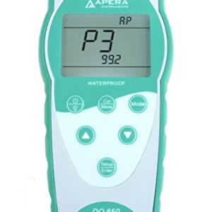 Apera Instruments AI480 DO850 Optical Dissolved Oxygen Meter Kit, with 10 Ft Optical DO Probe, Hassle-Free Testing Experience