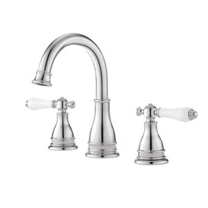 Pfister LF-WL8-SNPC Pfister Sonterra 2-Handle 8" Widespread Bathroom Faucet in Polished Chrome Pfister Sonterra 2-Handle 8" Widespread Bathroom Faucet in Polished Chrome, Small, Polished Chrome