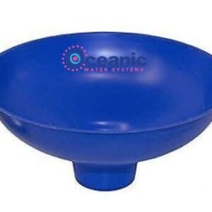 Oceanic Water Systems Funnel for Filling Softener Resin/Carbon/Calcite & Mineral Tanks - 2.5" x 10" (1)