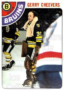 (ci) gerry cheevers hockey card 1978-79 topps (base) 140 gerry cheevers