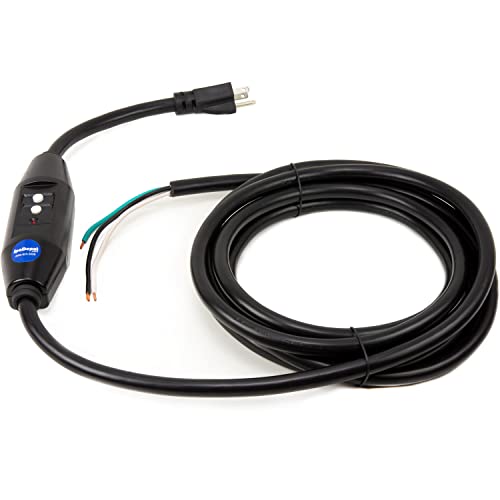 GFCI Cord Replacement for Hot Tub, Spa & Pool - 120V/15A Inline Style