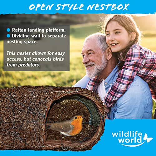 Wildlife World Simon King Secret Nester Bird Habitat Roosting Pocket