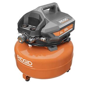 ridgid zrof60150ha 6 gal. portable electric pancake compressor (renewed)