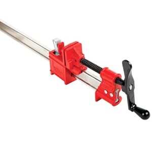 Bessey Bar Clamp,72" Opening,2" Throat Depth,Red/Silver