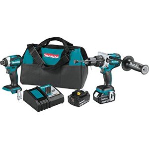 makita xt268t 18v lxt lithium-ion brushless cordless 2-pc. combo kit (5.0ah)