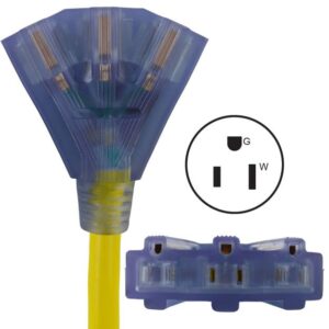 Conntek WTT30515 TT-30P Distribution Cord, Yellow