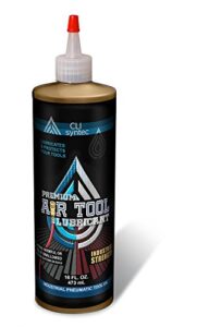 premium air tool lubricant - 16 fl. oz. industrial pneumatic tool oil